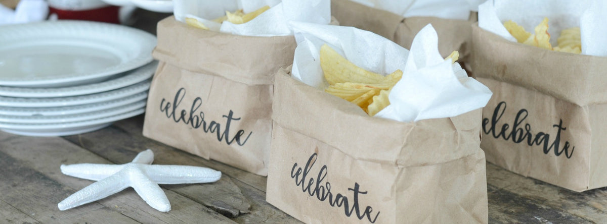 DIY Paper Snack Bags – White Gables Home